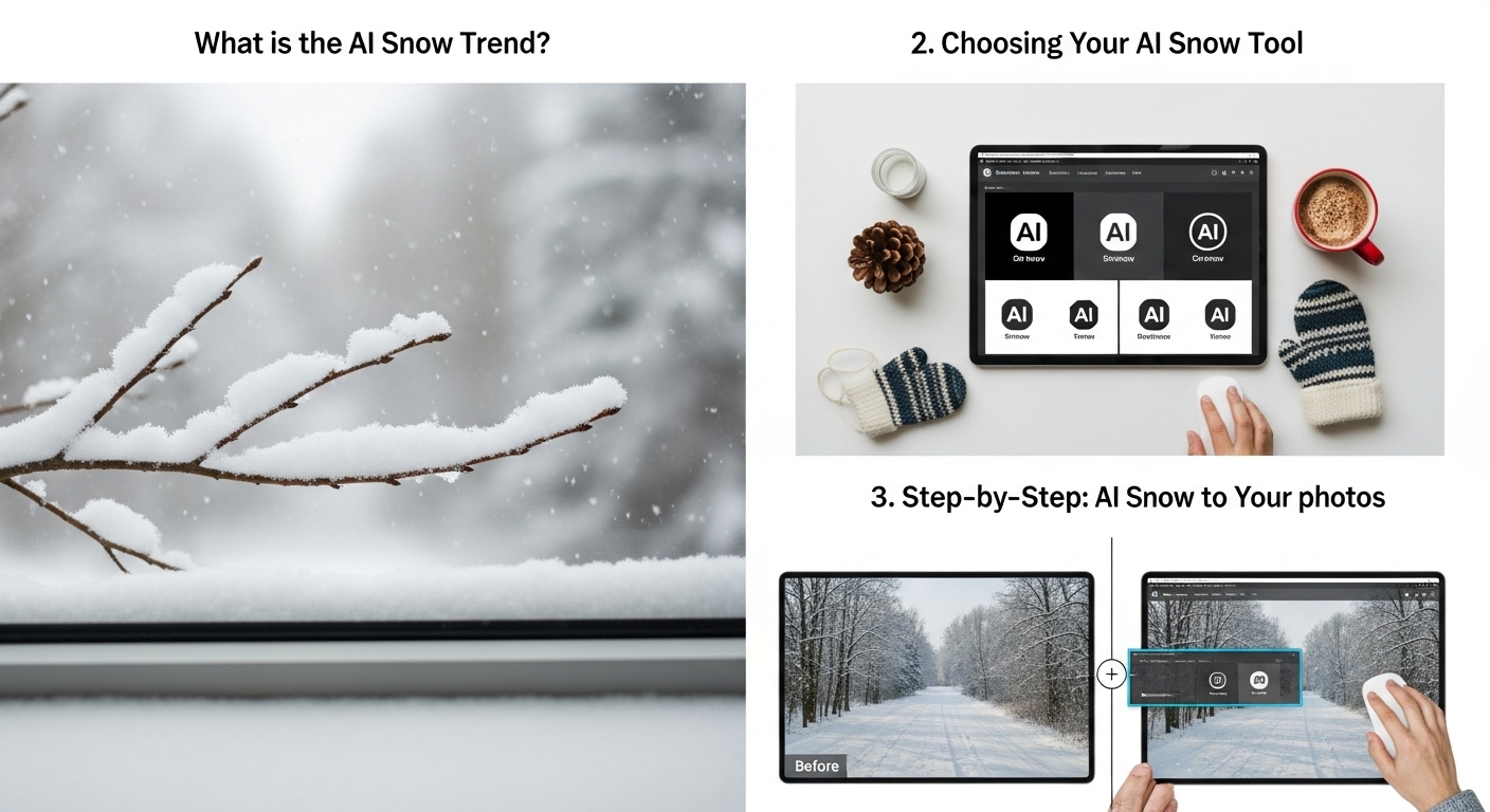 AI Snow Trend Instagram: How to Create Magical Winter Photos in Seconds ...