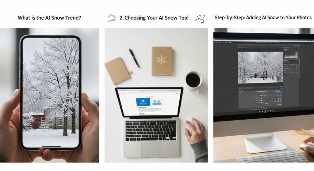 AI Snow Trend Instagram: How to Create Magical Winter Photos in Seconds ...