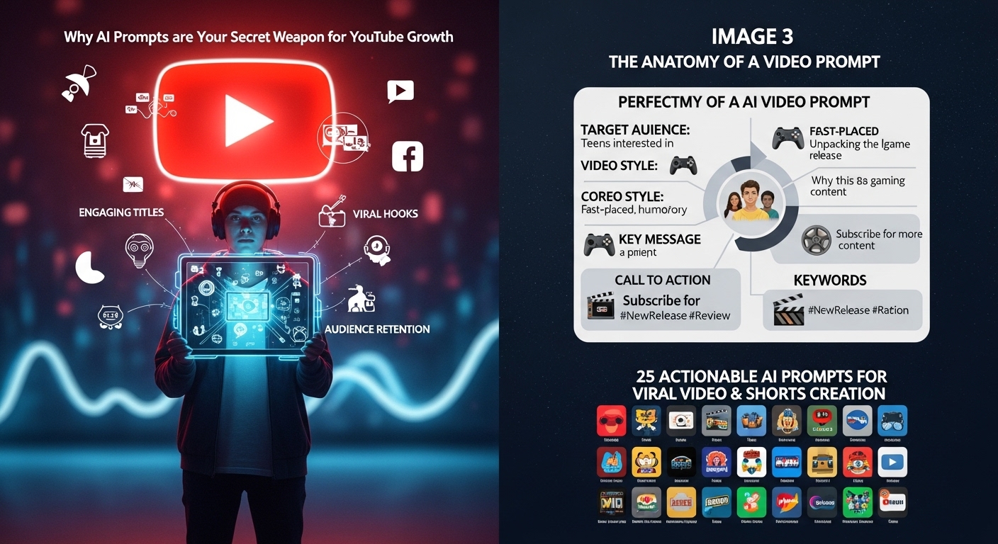 Boost Your Channel: 25 Top AI Prompts for Engaging YouTube Videos in ...